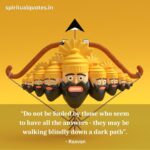 30+ Raavan quotes that will make you think - Spiritual Quotes