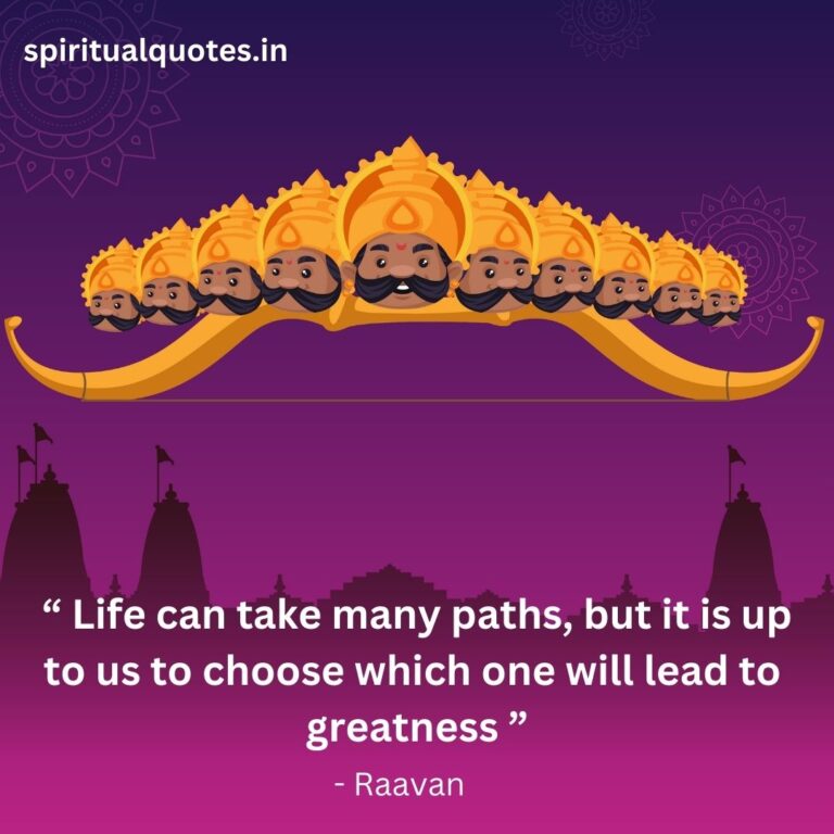 30+ Raavan quotes that will make you think - Spiritual Quotes