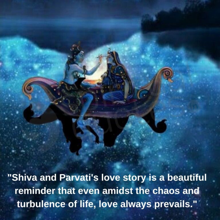 30+ Timeless Shiv Parvati Love Quotes in English - For Divine Feel