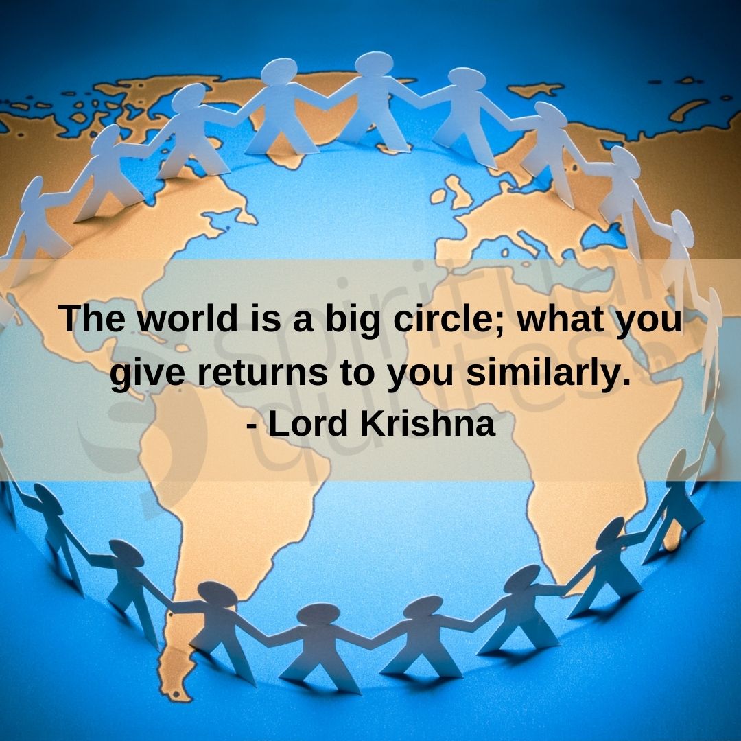 25+ Lord Krishna Quotes in English on Life , Love, Karma & Truth