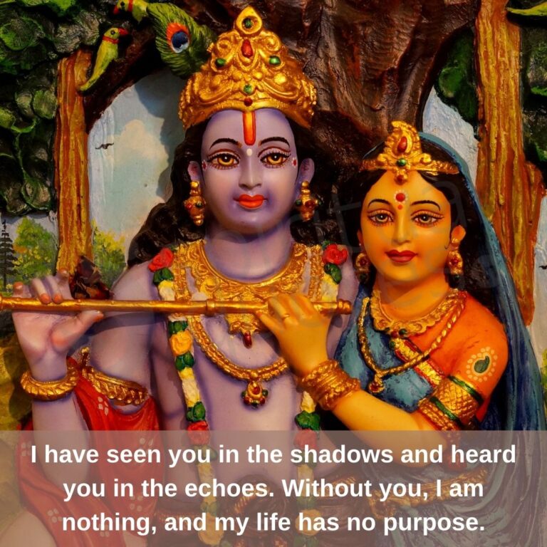 85+ Radha Krishna Quotes in English on Love & Life for Inspiration