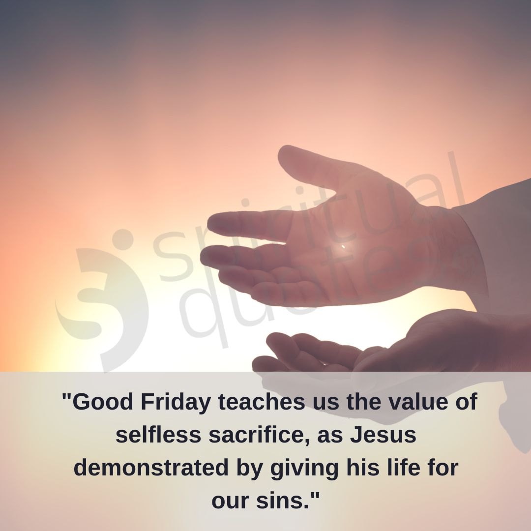 40+ Good Friday Quotes in English from Bible for Valuable Lessons